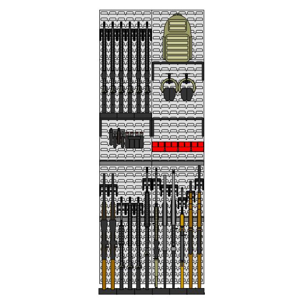 Gun Wall / Armory Kit 2 | SecureIt Gun Storage